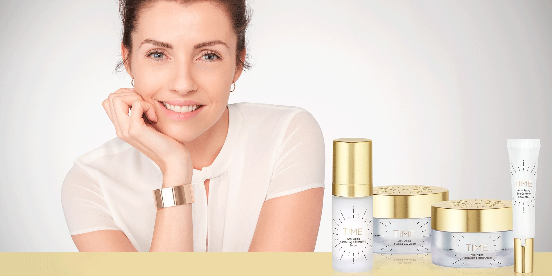 TIME, de nieuwe anti-aging lijn voor een zichtbaar jongere huid